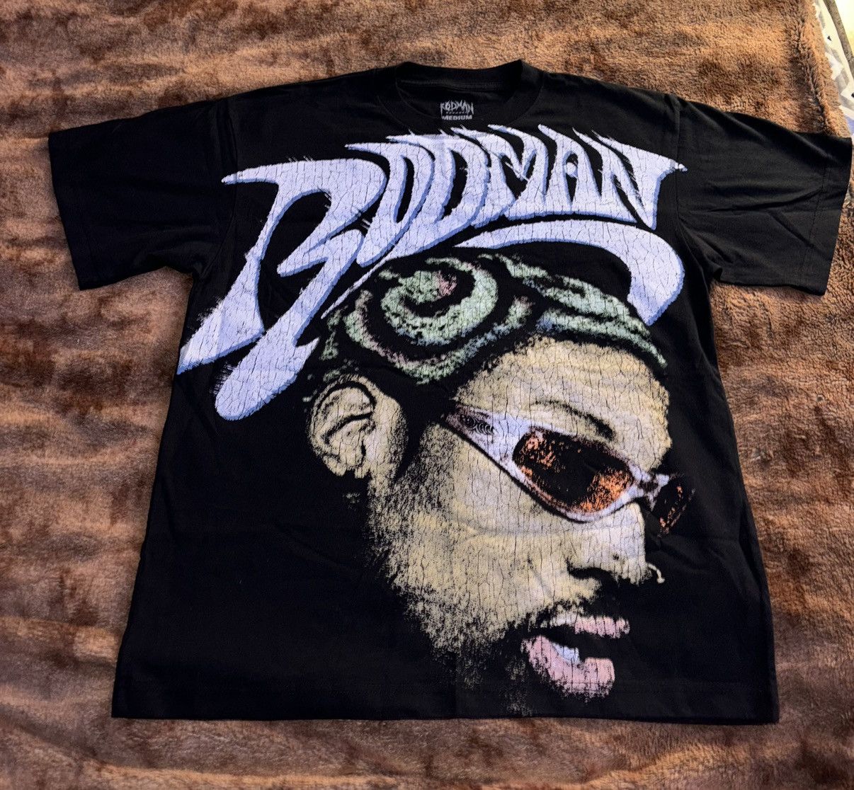 Streetwear Oversized Dennis Rodman Graphic Tee | Grailed