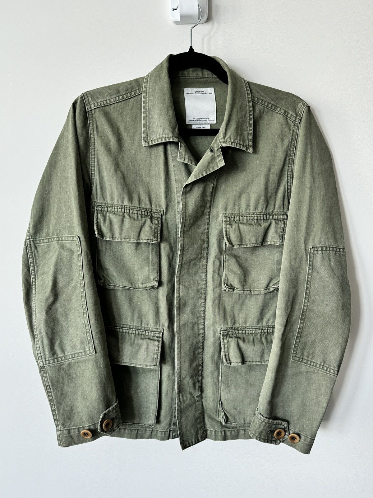 Visvim Visvim Kilgore in washed green cotton | Grailed