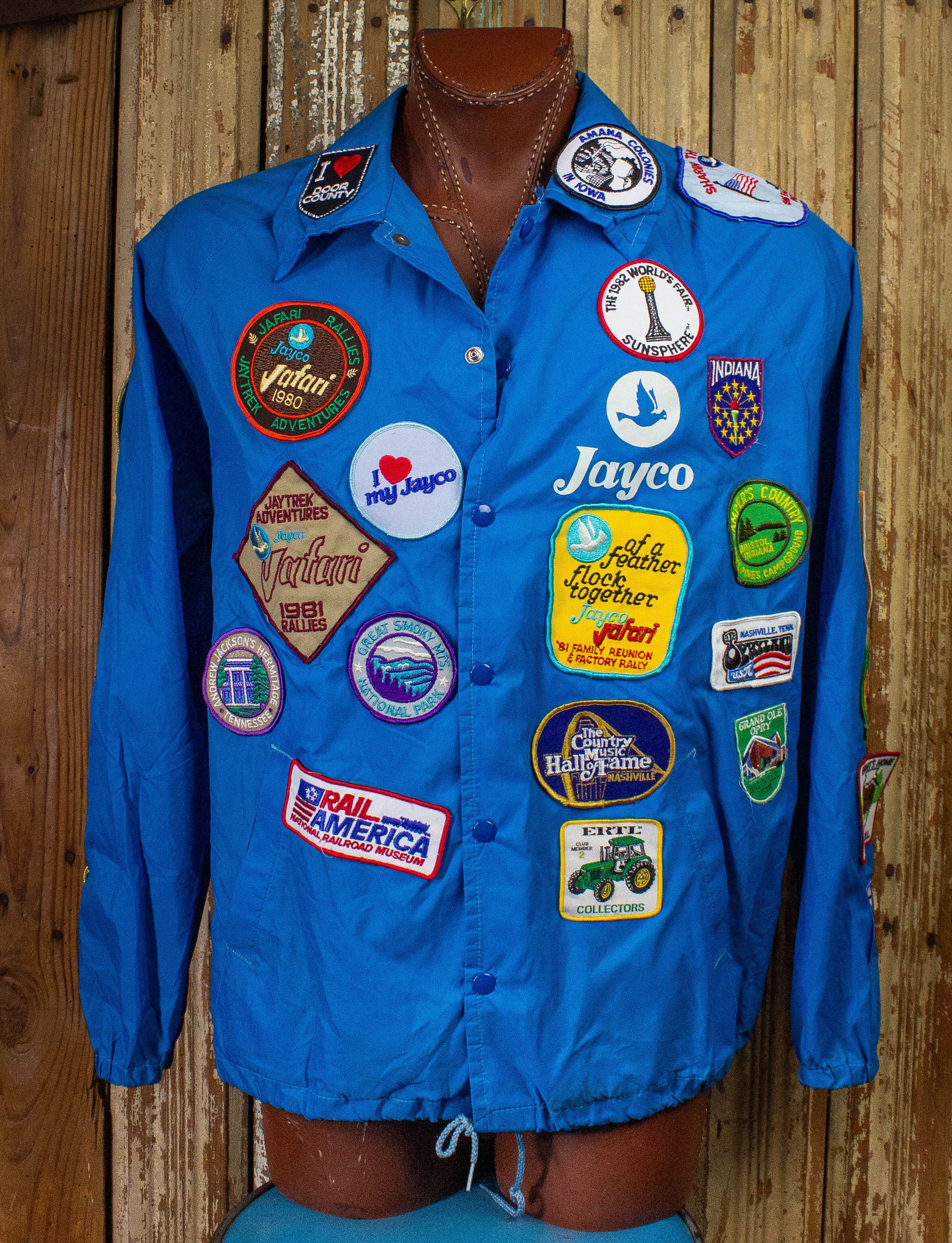 Vintage Vintage Jayco Souvenir Windbreaker Jacket 80s | Grailed