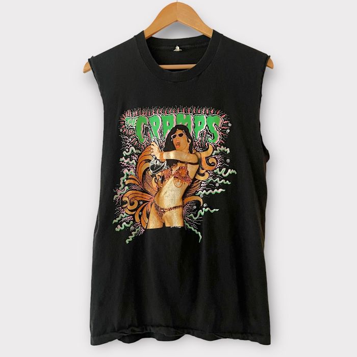 Vintage 1990 The Cramps Vintage Tour Band Punk Rock Tee Shirt 90s | Grailed Vintage 1990 The Cramps Vintage Tour Band Punk Rock Tee Shirt 90s | Grailed