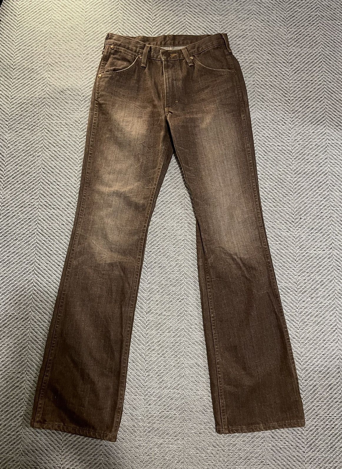 Wrangler WRANGLER CARGO PANTS DENIM WAHSED USED PANTS | Grailed