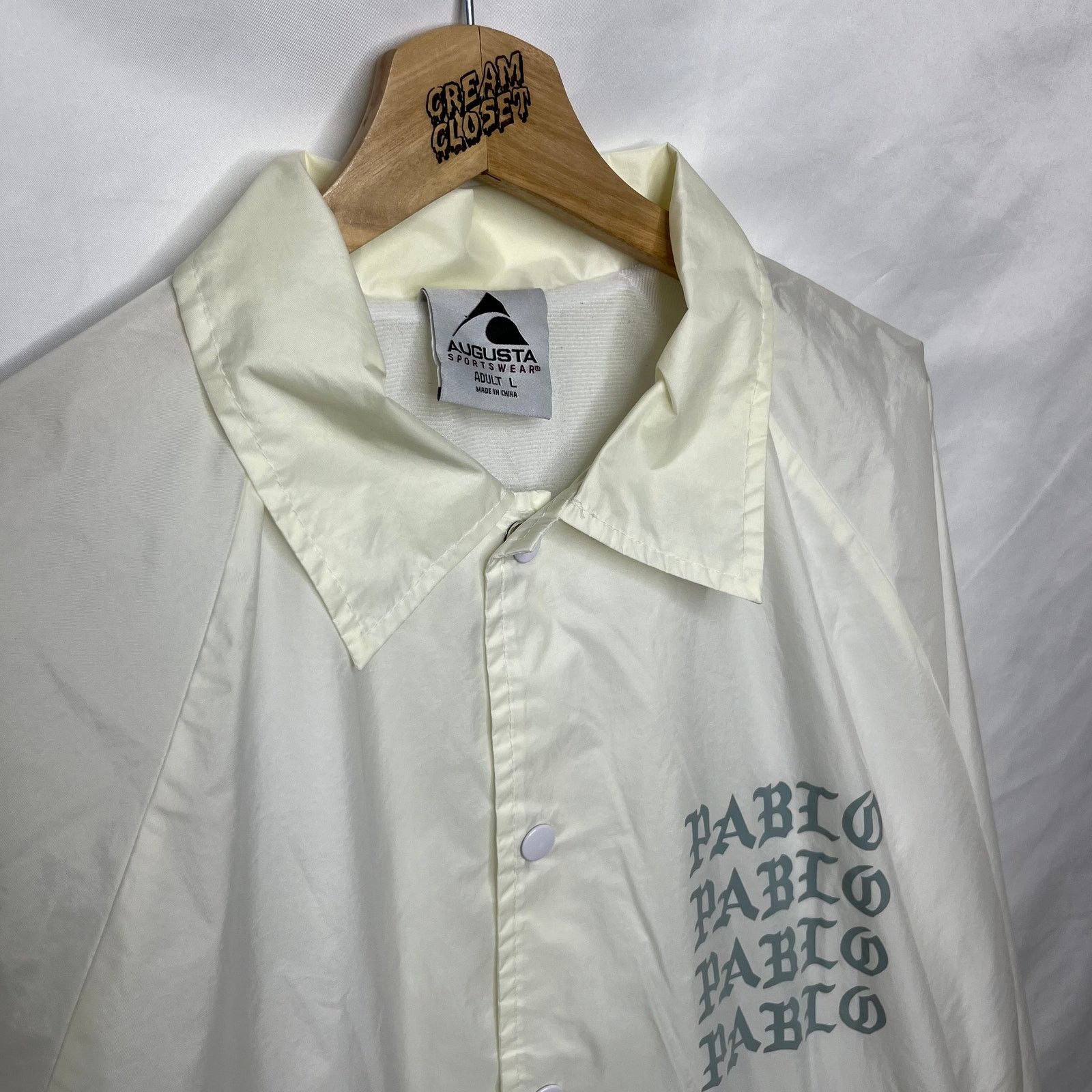 Kanye West Saint Pablo Los Angeles Pop Up Coach Jacket Yeezy Tour Merch ...