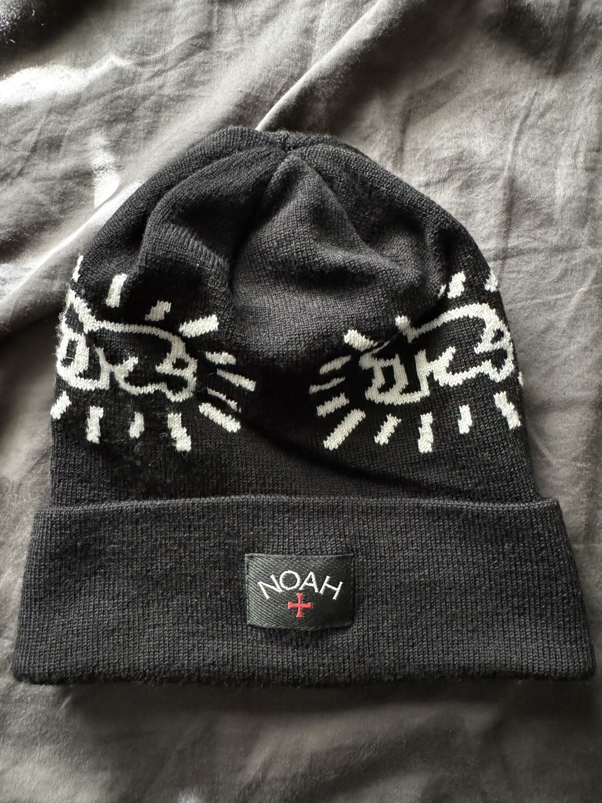 Keith Haring × Noah Noah Keith Haring Beanie | Grailed