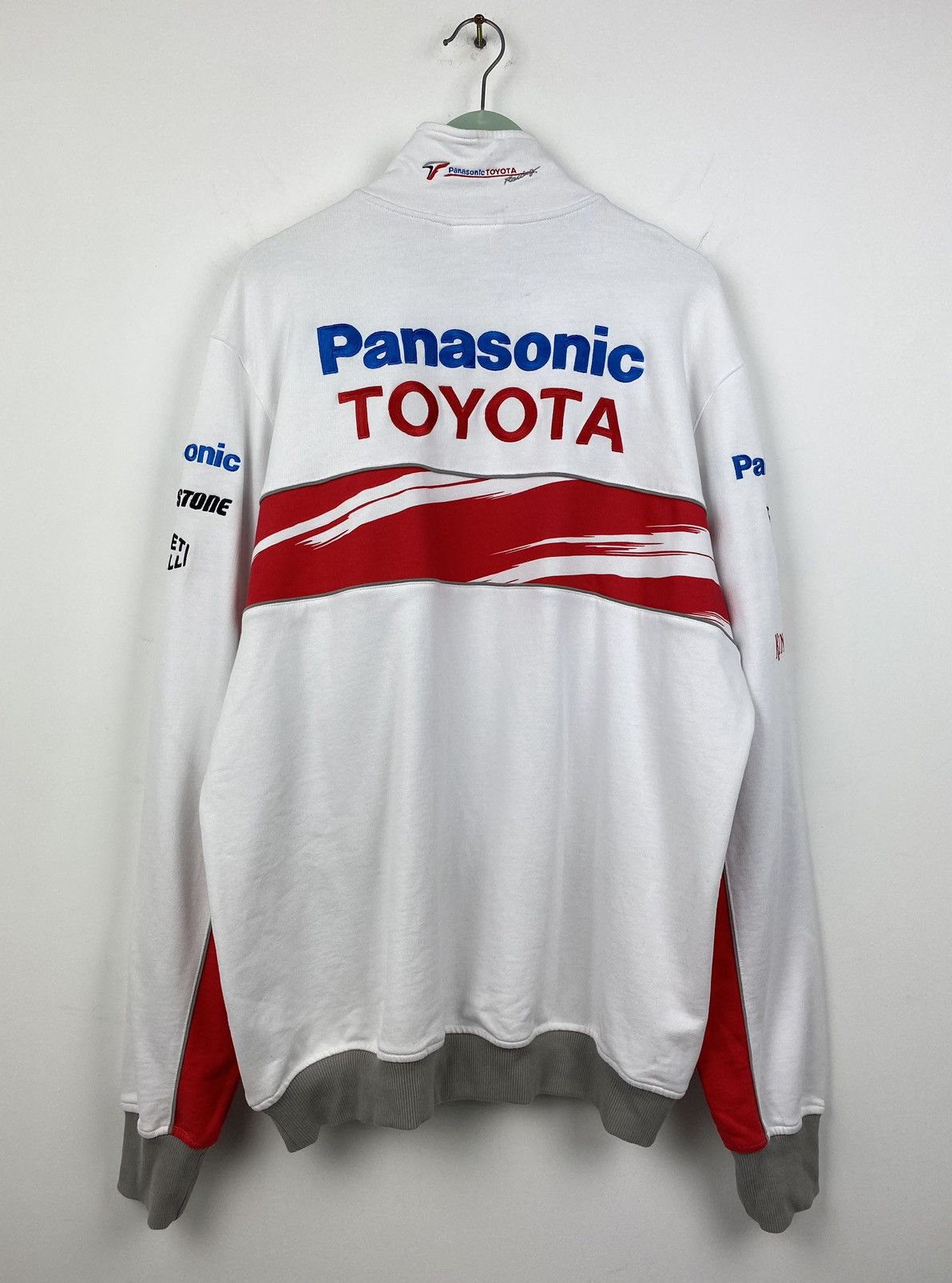 Japanese Brand × Racing × Vintage Toyota Panasonic F1 Racing Sweatshirt ...