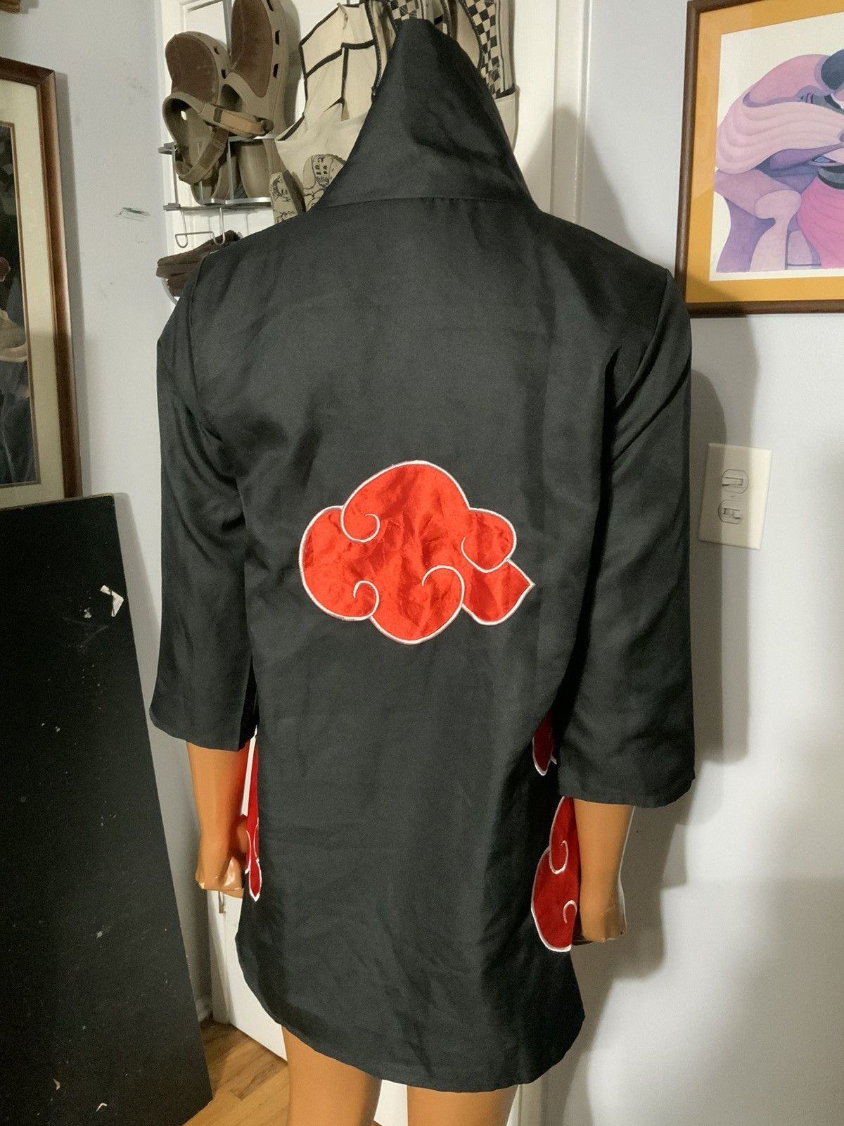 Streetwear Naruto Shippuden Uchiha Akatsuki Anime Cosplay Jacket | Grailed