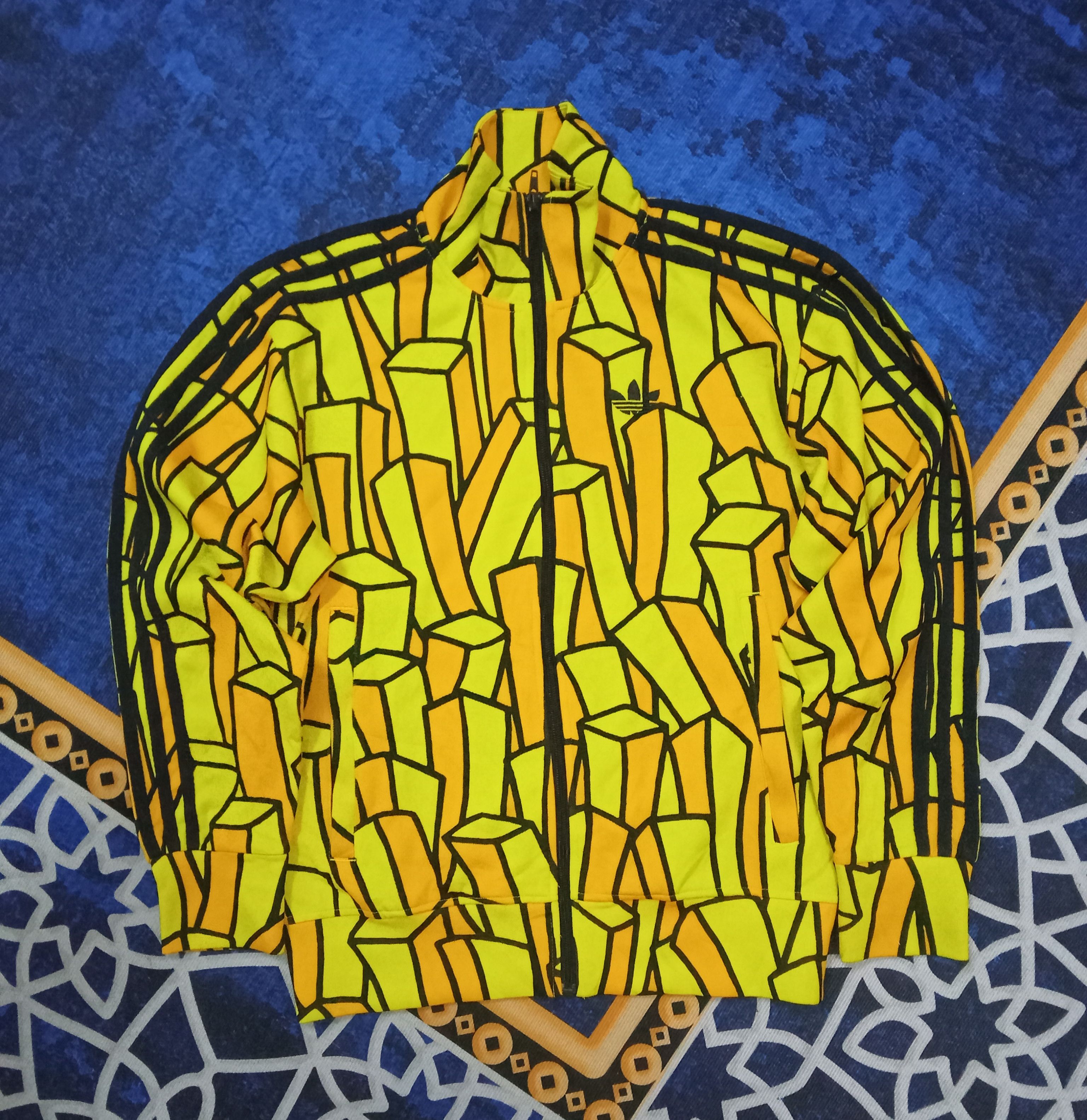 Adidas × Jeremy Scott Adidas x Jeremy Scott French Fries Design Zipped ...