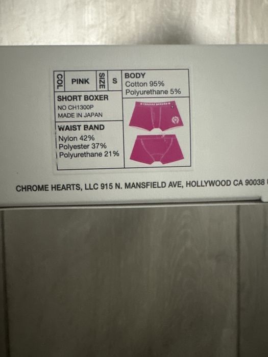 Chrome Hearts Pink Chrome Hearts Boxer Brief | Grailed