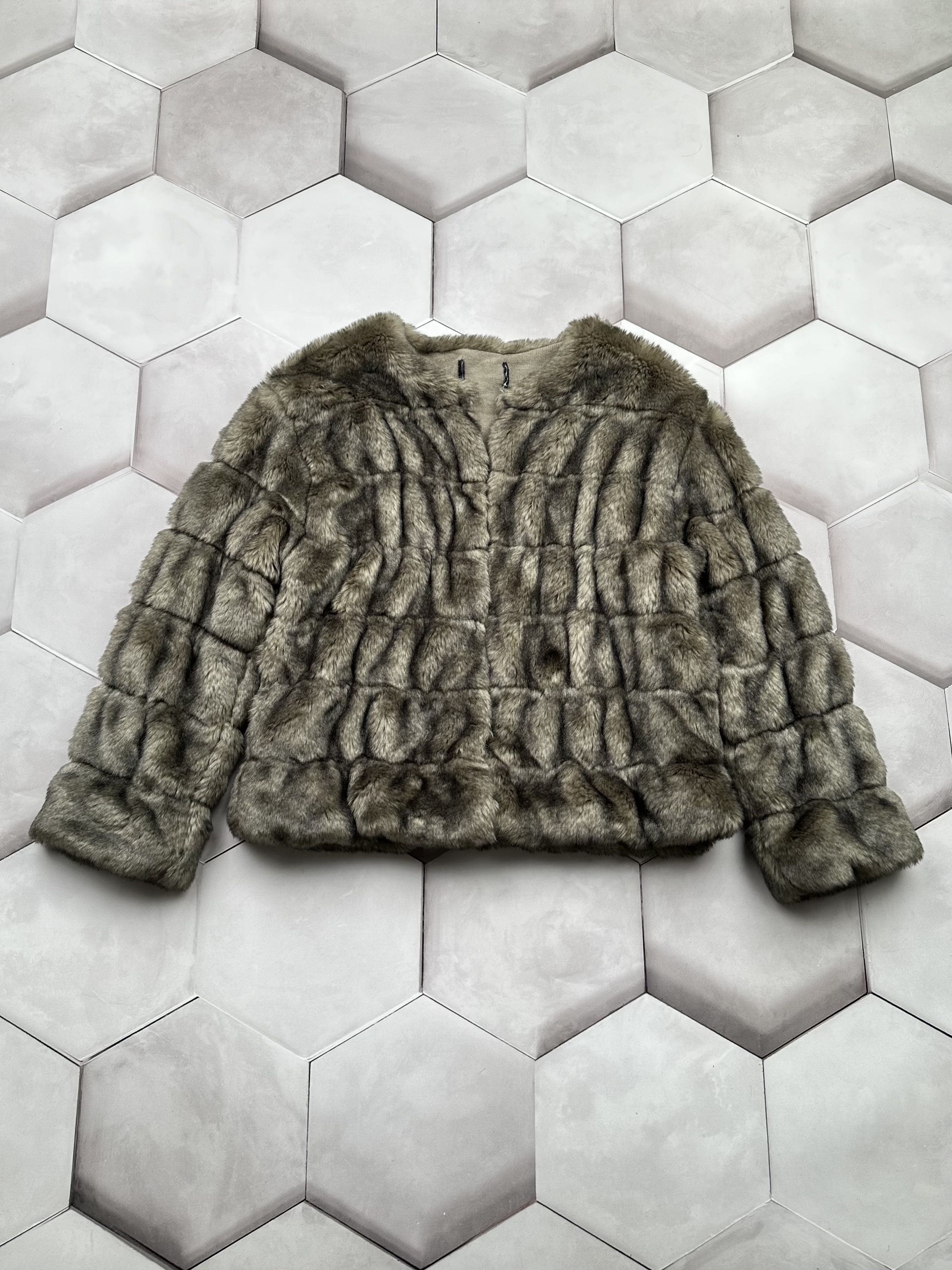 Avant Garde Multicolor Faux Fur Jacket | Grailed