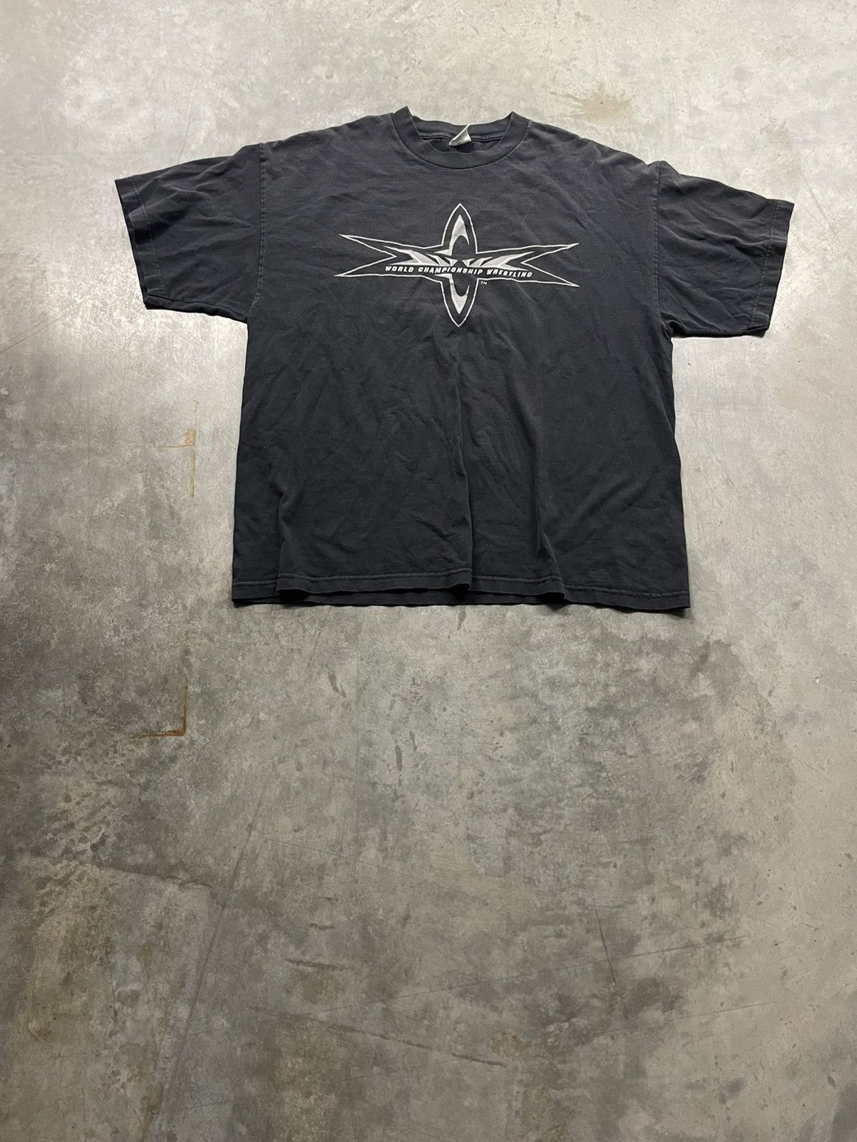 Vintage Vintage WCW World Championship Wrestling Crew T Shirt | Grailed