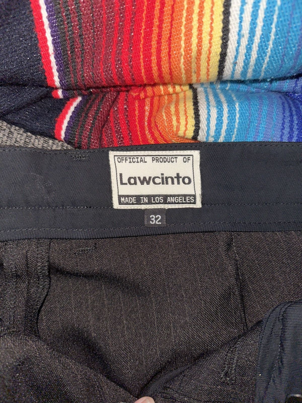 Streetwear Lawcinto pleated trousers | Grailed