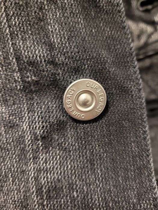 Our Legacy Our Legacy Black Rodeo Denim Jacket | Grailed