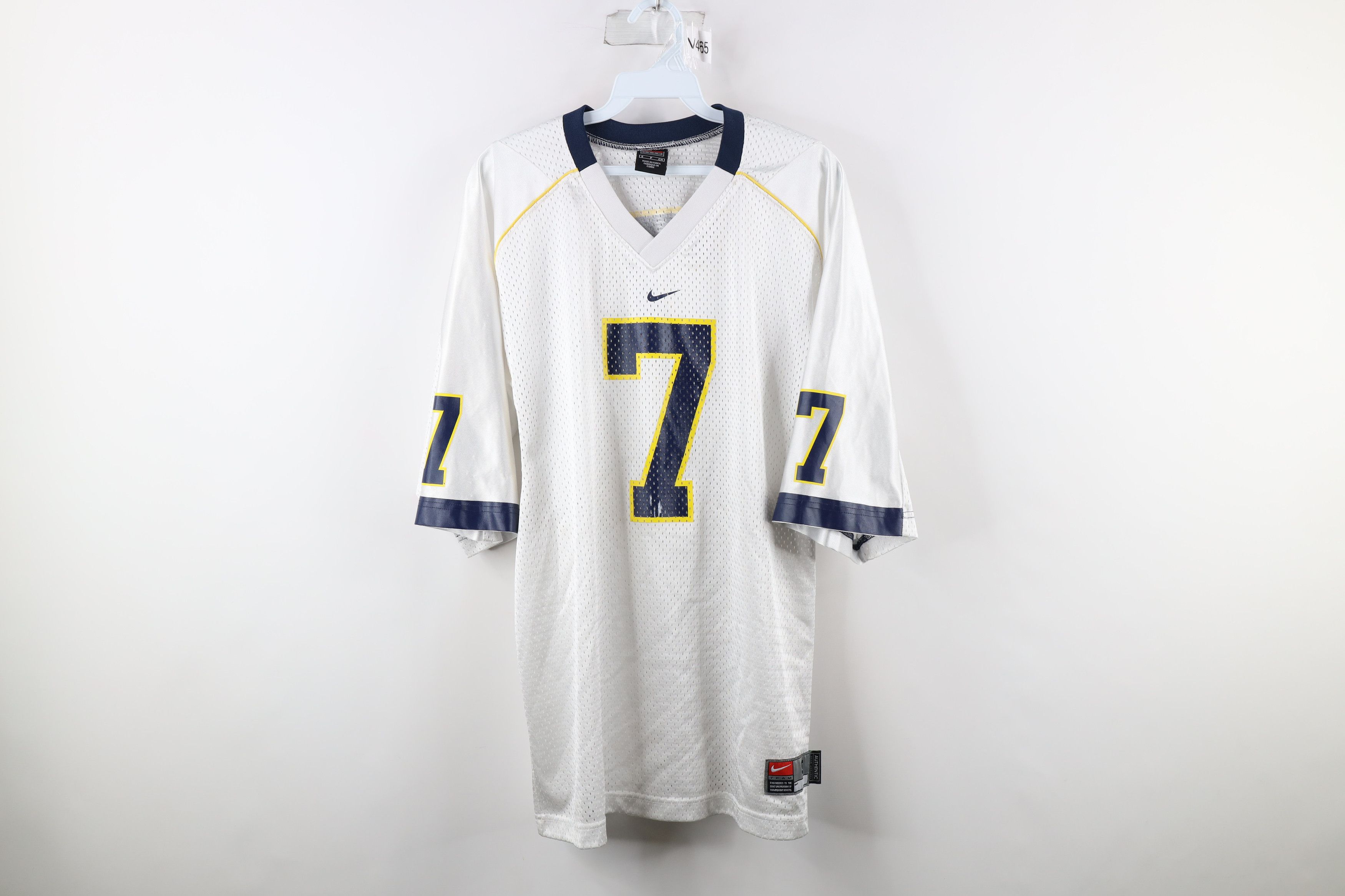 Nike Vintage Nike Swoosh University of Michigan Football Jersey | Grailed