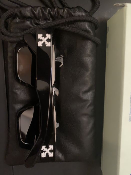 Off-White Off-white rectangular sunglasses | Grailed