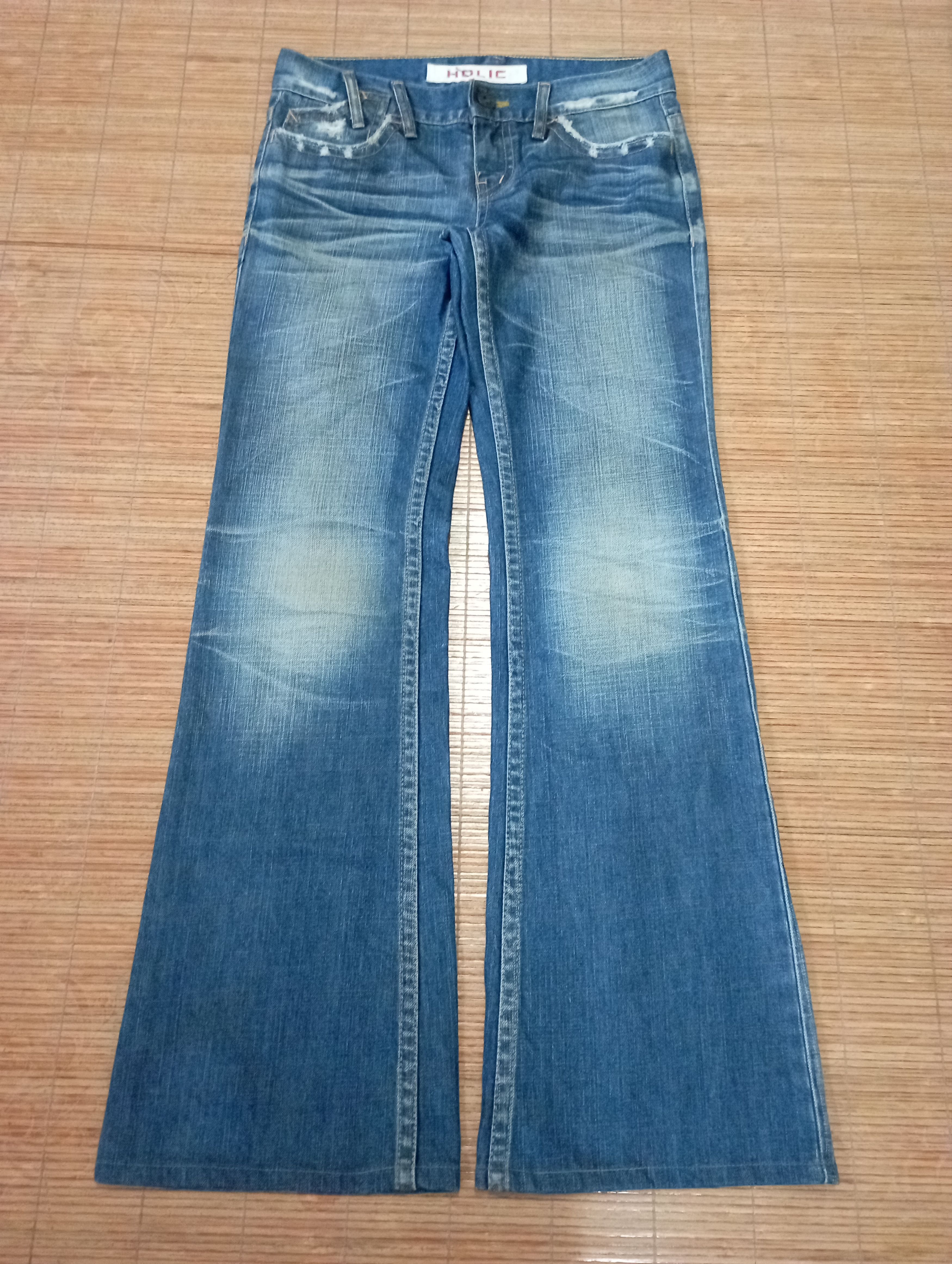 If Six Was Nine × Jean × Tornado Mart Flare Jeans Japan Holic Low Rise ...