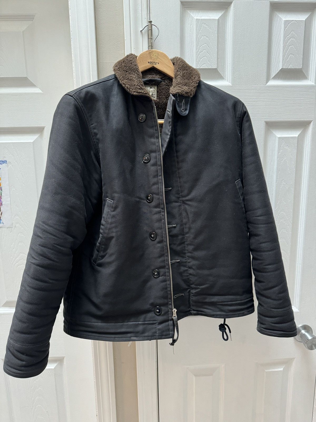 The Real McCoy's N-1 Deck Jacket | Grailed