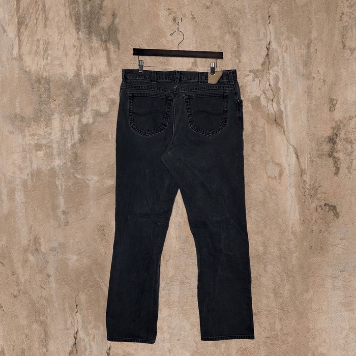 Vintage Vintage Smoke Black Lee MR Jeans Relaxed Fit Tab 90s | Grailed