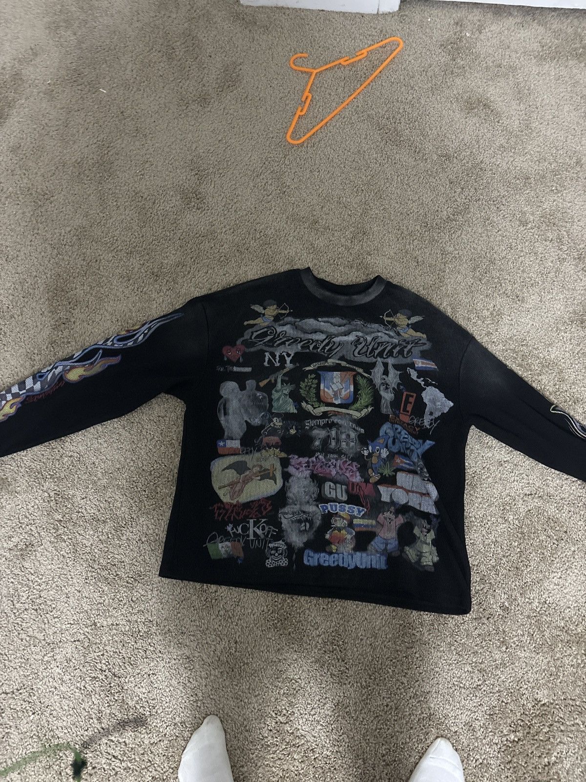 Streetwear Greedy Unit Black Thermal | Grailed