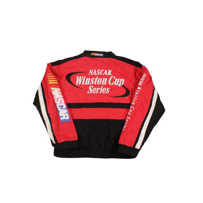 Vintage Vintage 90s Nascar Winston Cup Racing Jacket Red L | Grailed