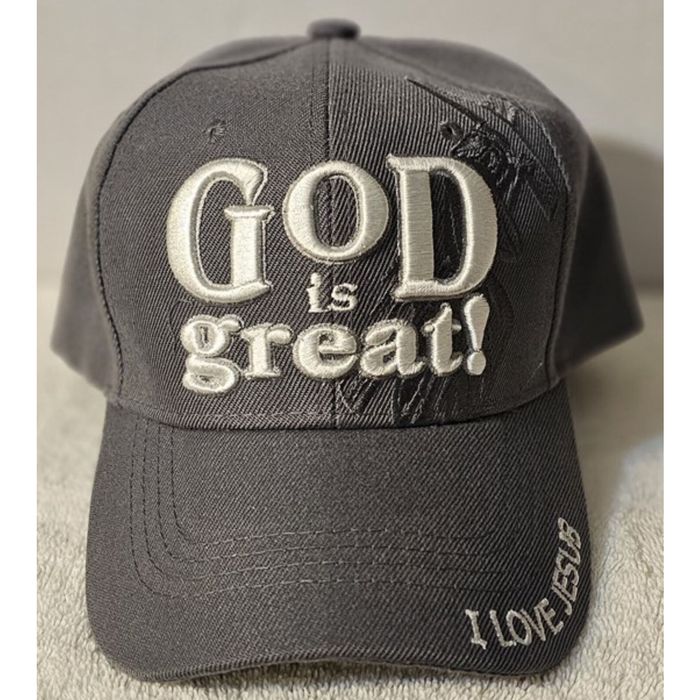 Greats GOD IS GREAT I LOVE JESUS CROSS RELIGIOUS CHRIST BASEBALL CAP ...