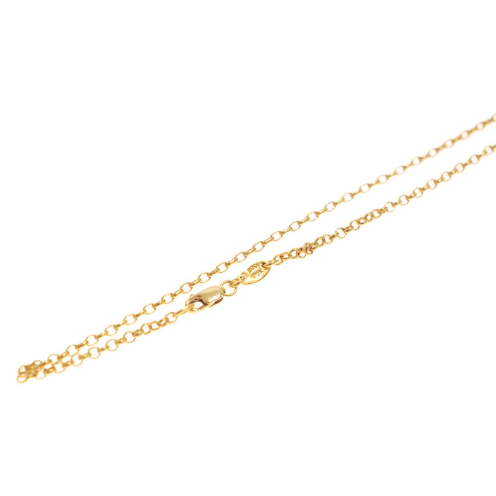 Chrome Hearts Chrome Hearts Gold Cross Ball Roll Chain - 18 inch | Grailed
