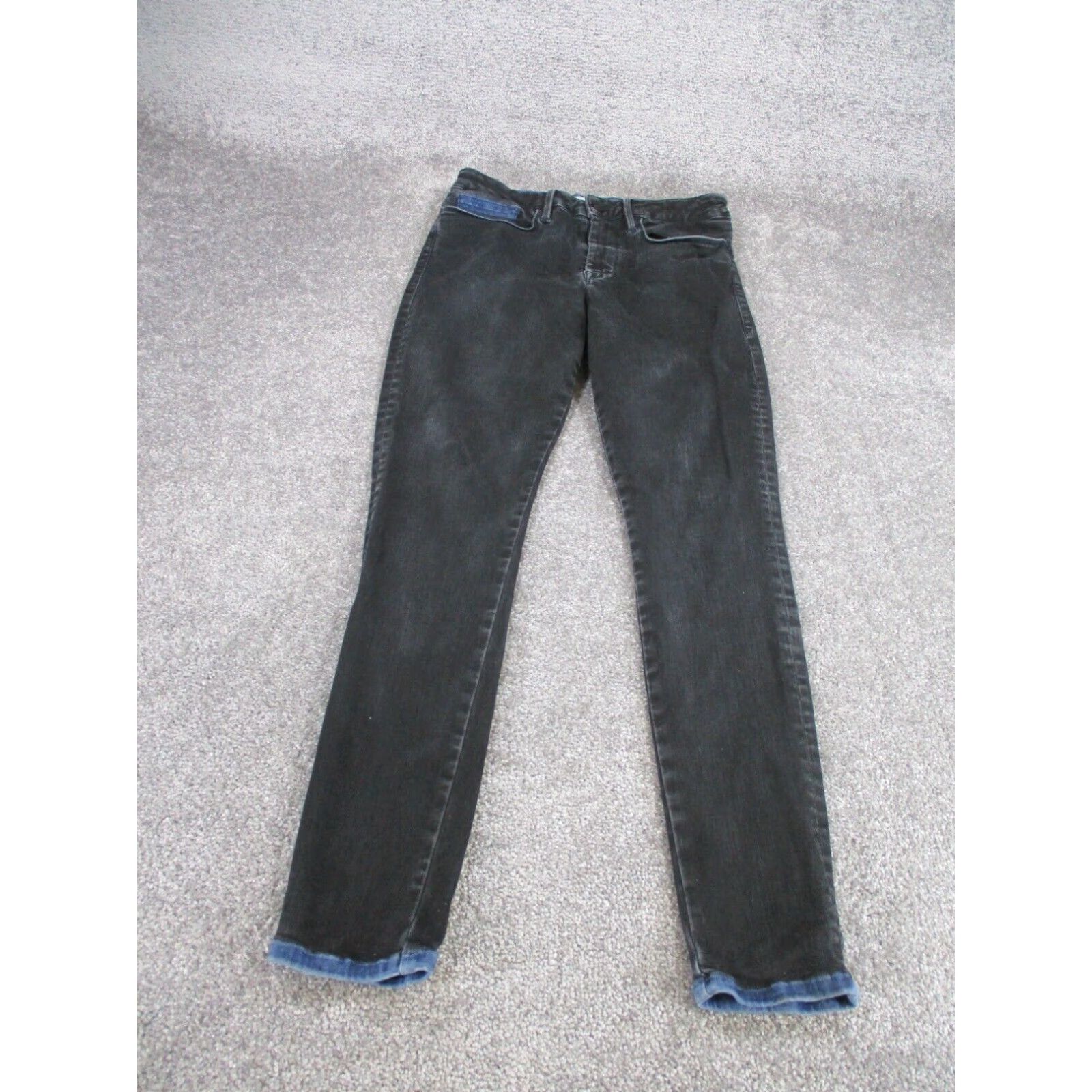Frame Frame Jeans Womens 2 Le One Skinny Blue Cotton | Grailed