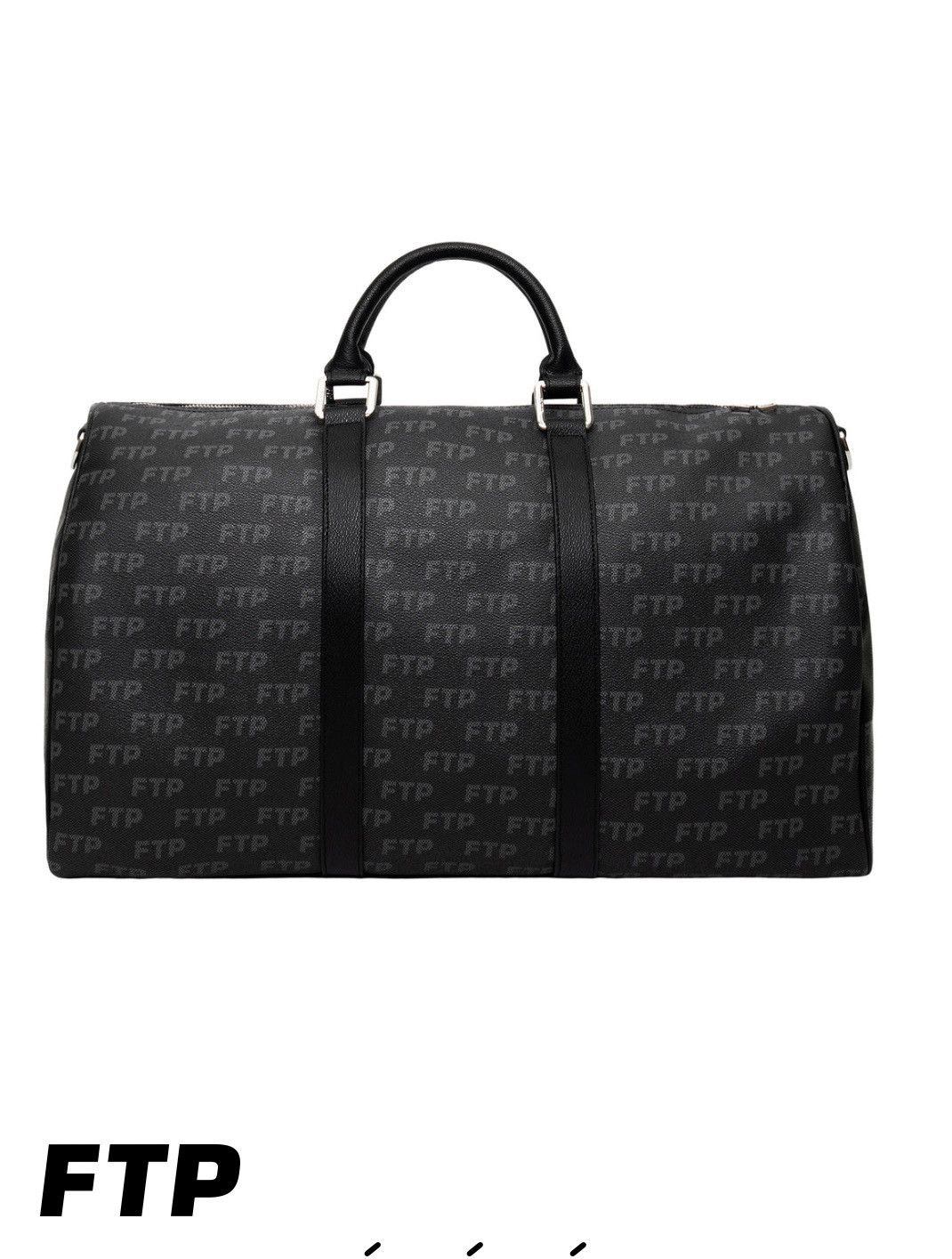 Fuck The Population FTP Logo Répété Duffle Bag | Grailed