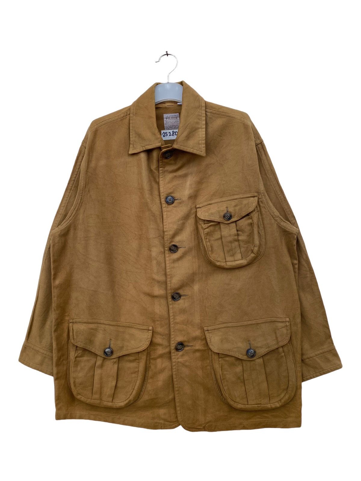 Filson × Vintage Vintage Filson Garment Sun Faded Safari Jacket | Grailed