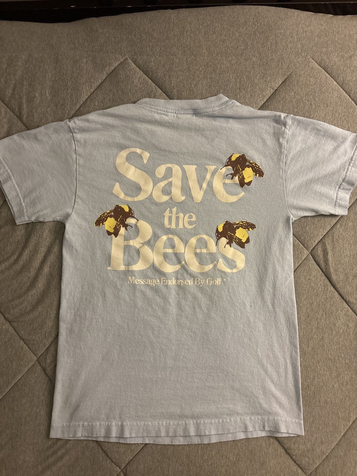 Golf Wang × Tyler The Creator Save The Bees Tee by Golf Wang (Light ...