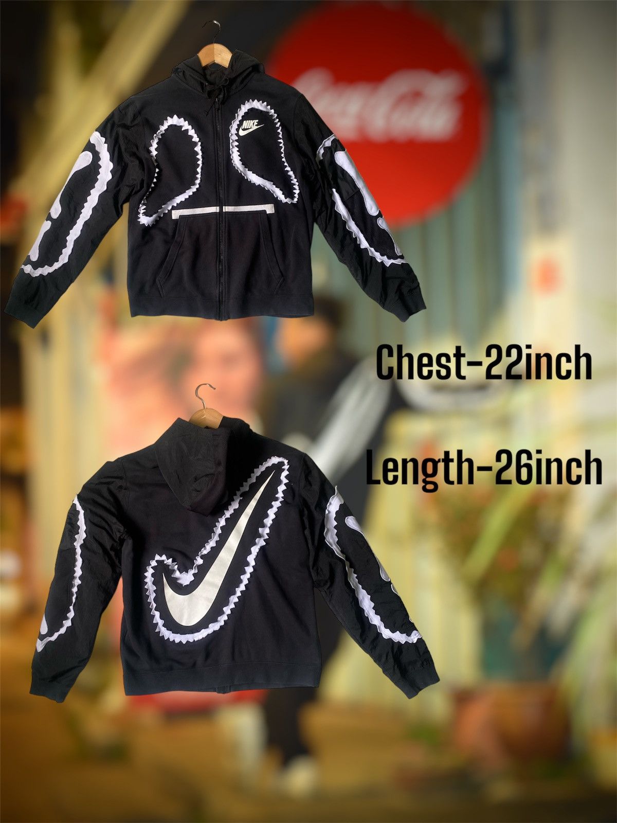 Nike Nike reworked hoodie | Grailed