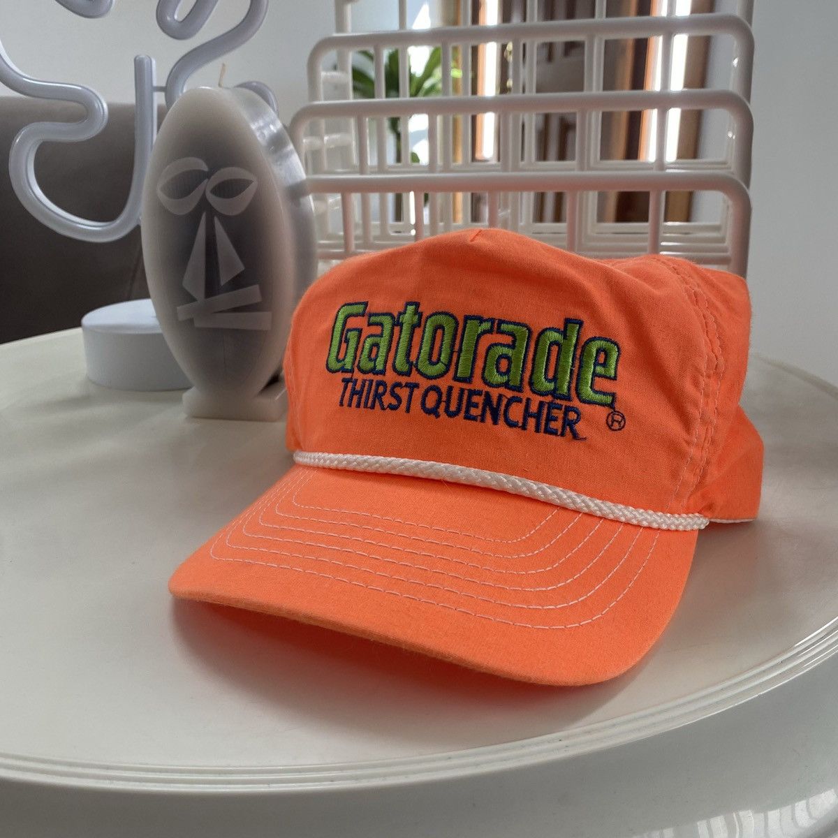Vintage Vintage 1990s Gatorade Promo Hat Orange/Green/Blue | Grailed