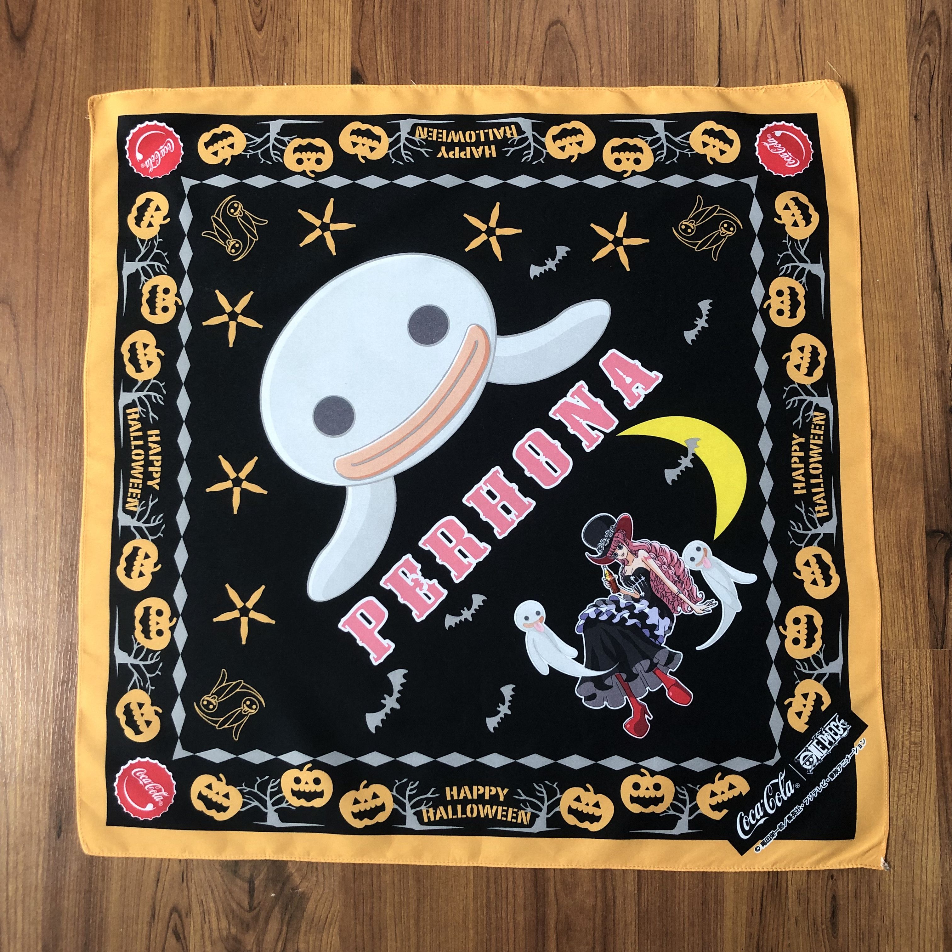 Anima × Coca Cola × One Piece One Piece x Coke x Halloween Handkerchief ...