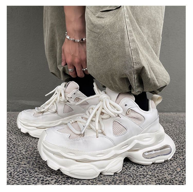 Other × Streetwear White Chunky Sneakers | Grailed