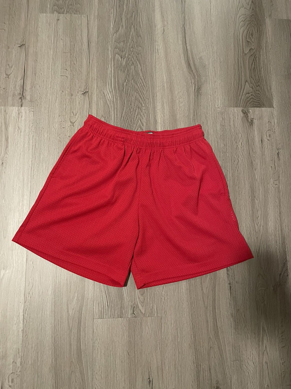 Streetwear × Vintage HMDD PLAIN FIRE RED SHORTS | Grailed