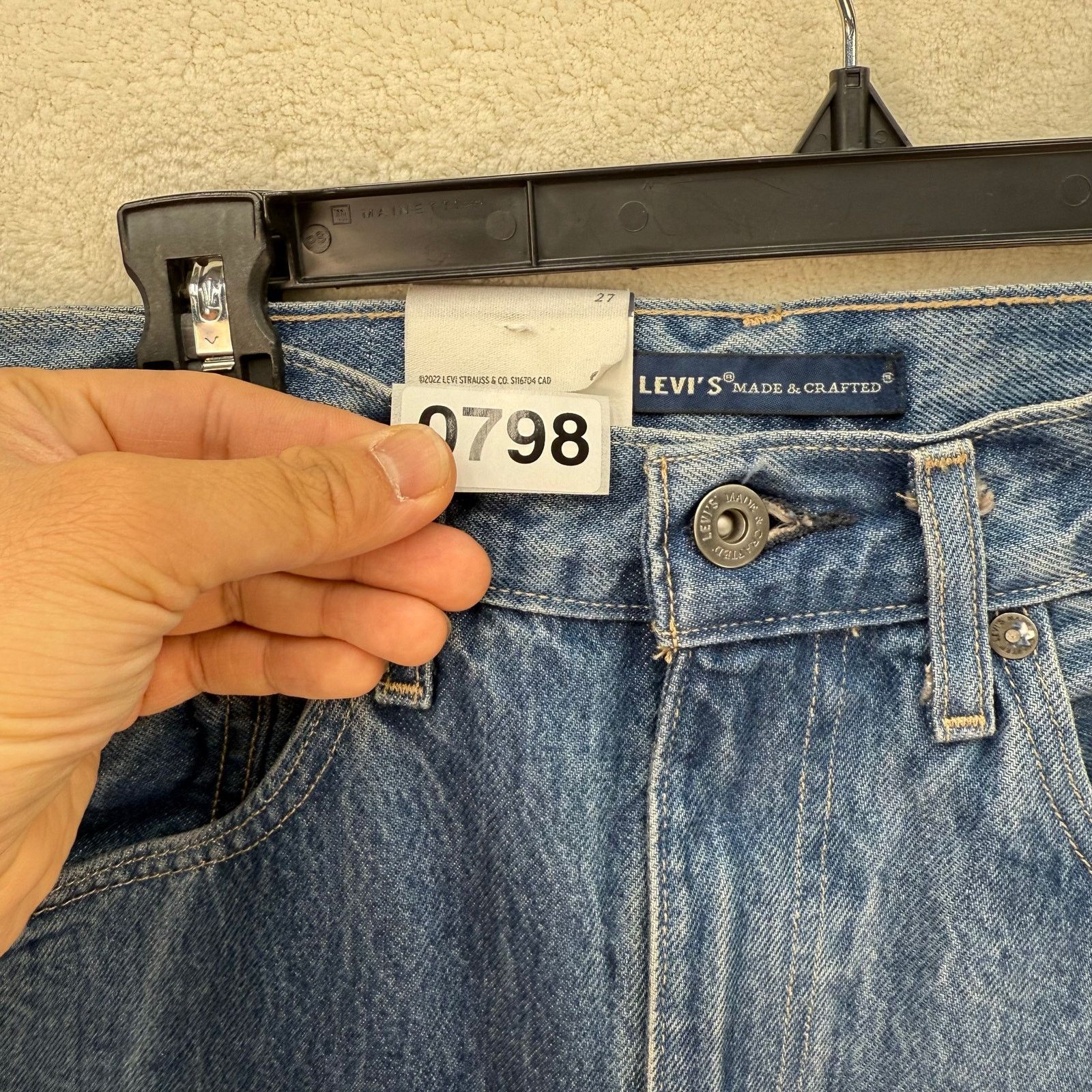 Levi's LEVI'S MADE & CRAFTED WOMEN'S 27 WIDE BARREL JEANS MEDIUM | Grailed