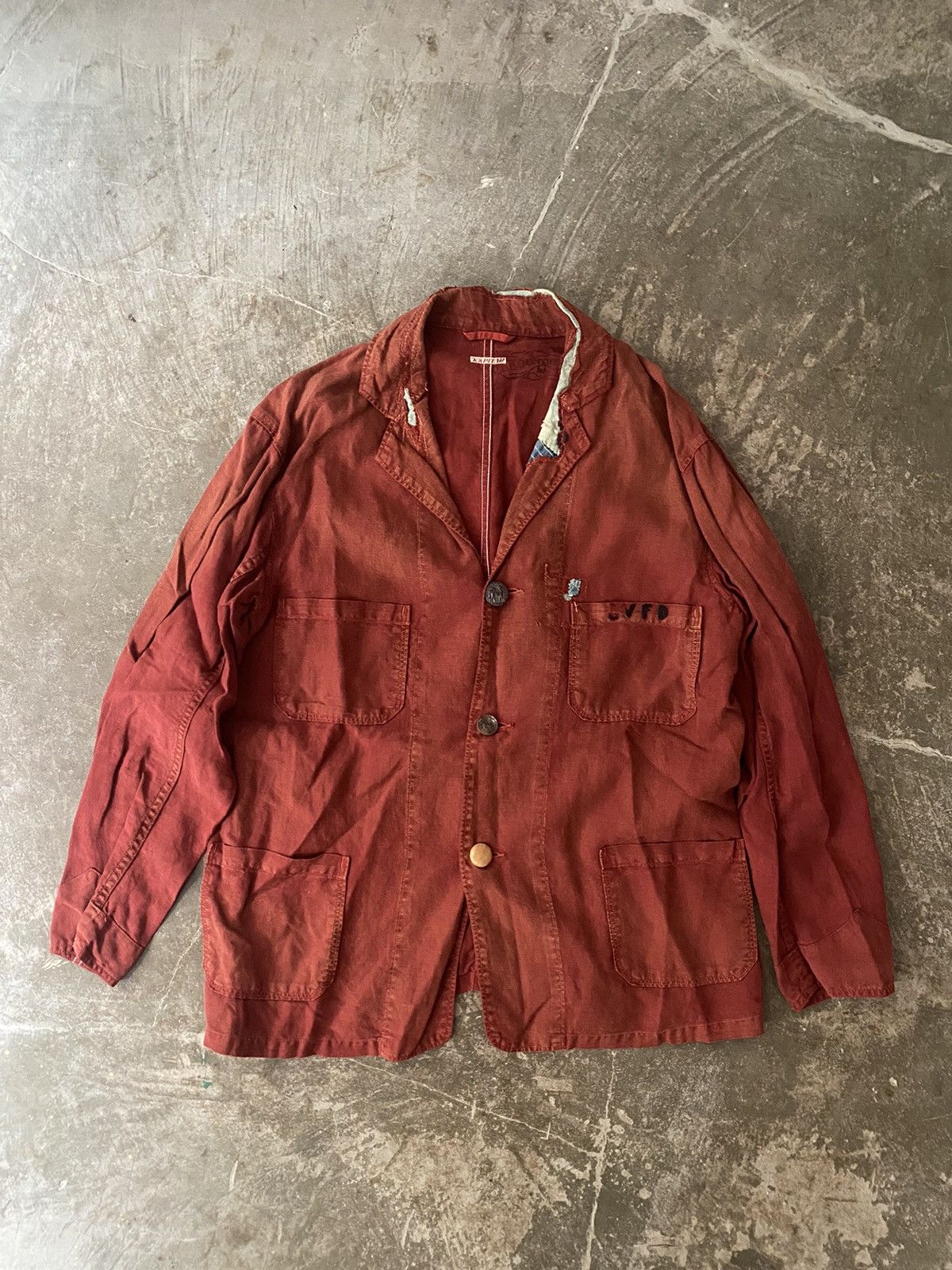 Kapital × Kapital Kountry Kapital Kountry Boro Work Jacket Bode RRL 45r ...