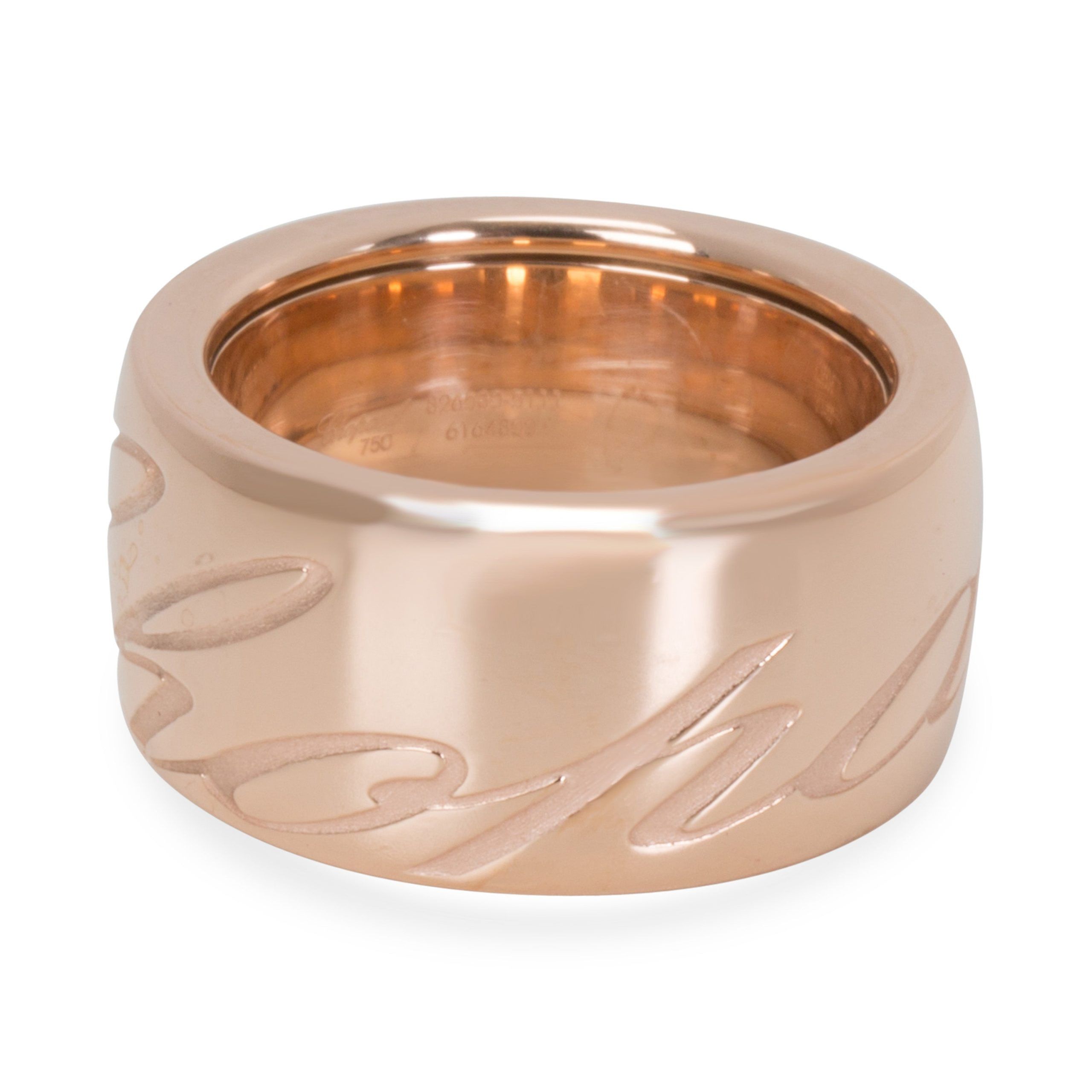 Chopard Chopard Chopardissimo Collection Ring in 18K Rose Gold | Grailed