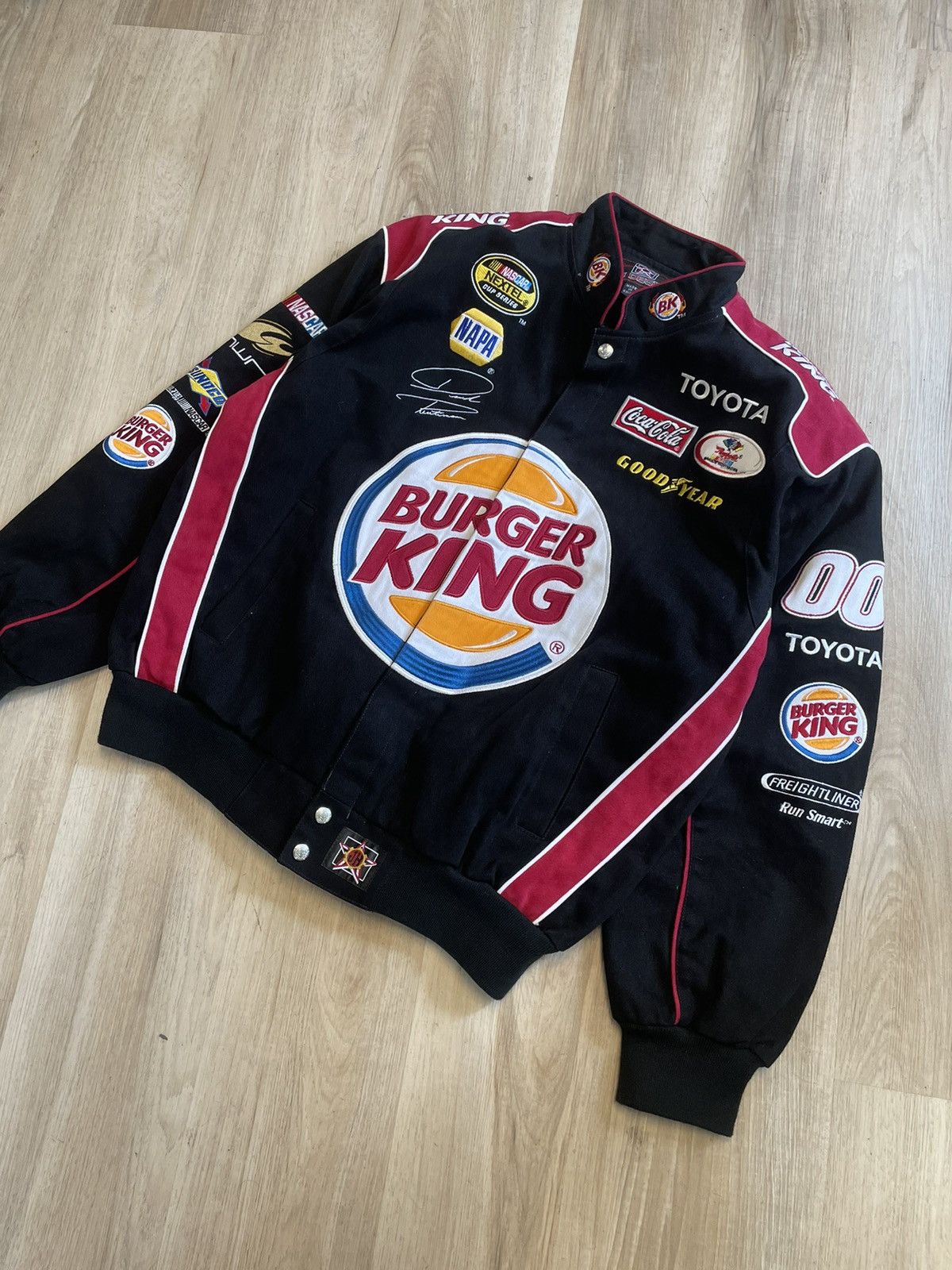 Jeff Hamilton NASCAR Burger King Racing Jacket by Jeff Hamilton | Grailed