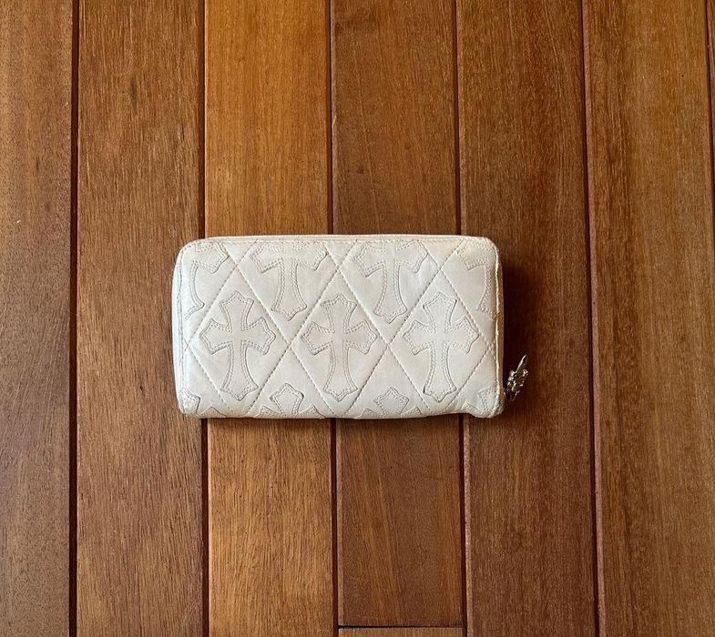 Chrome Hearts Chrome Hearts Rhodium White Patch Wallet | Grailed