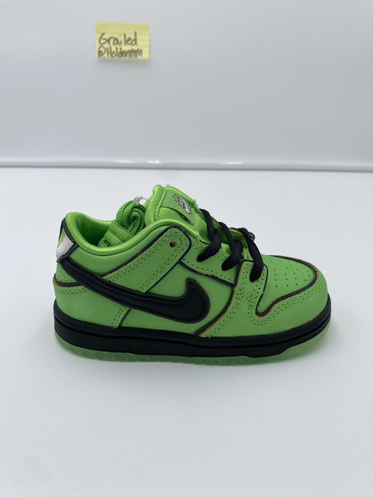 Cartoon Network × Nike 7C Nike SB Dunk Low Powerpuff Girls Buttercup ...