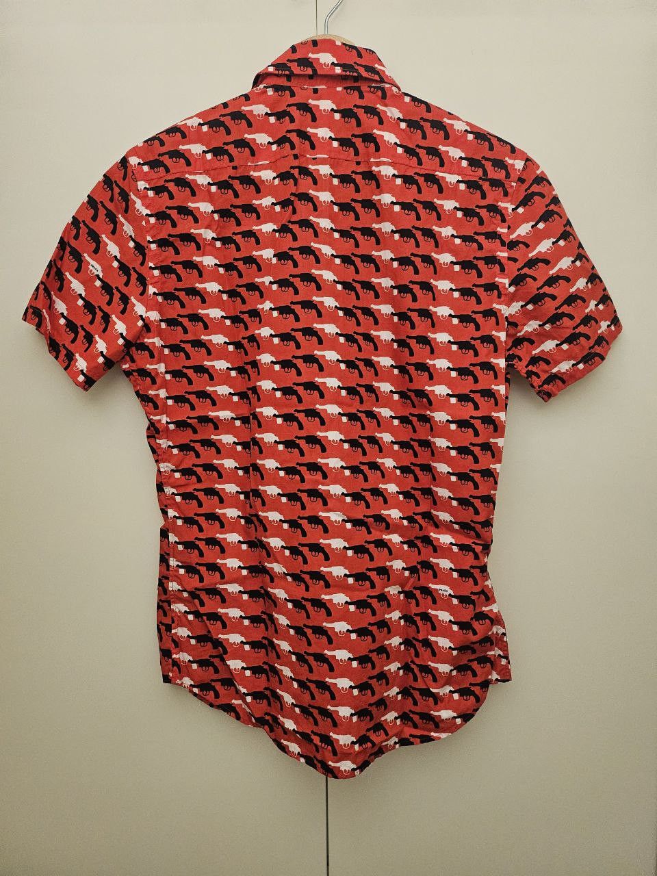 Prada FW12 AW12 Gun Pistol Print Shirt | Grailed