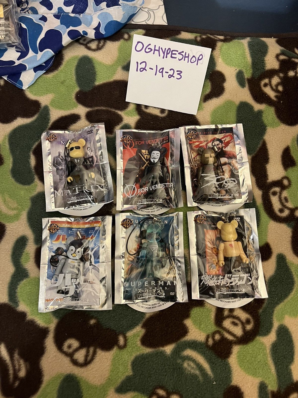 Medicom Bearbrick 6 bearbricks Warnerbros | Grailed