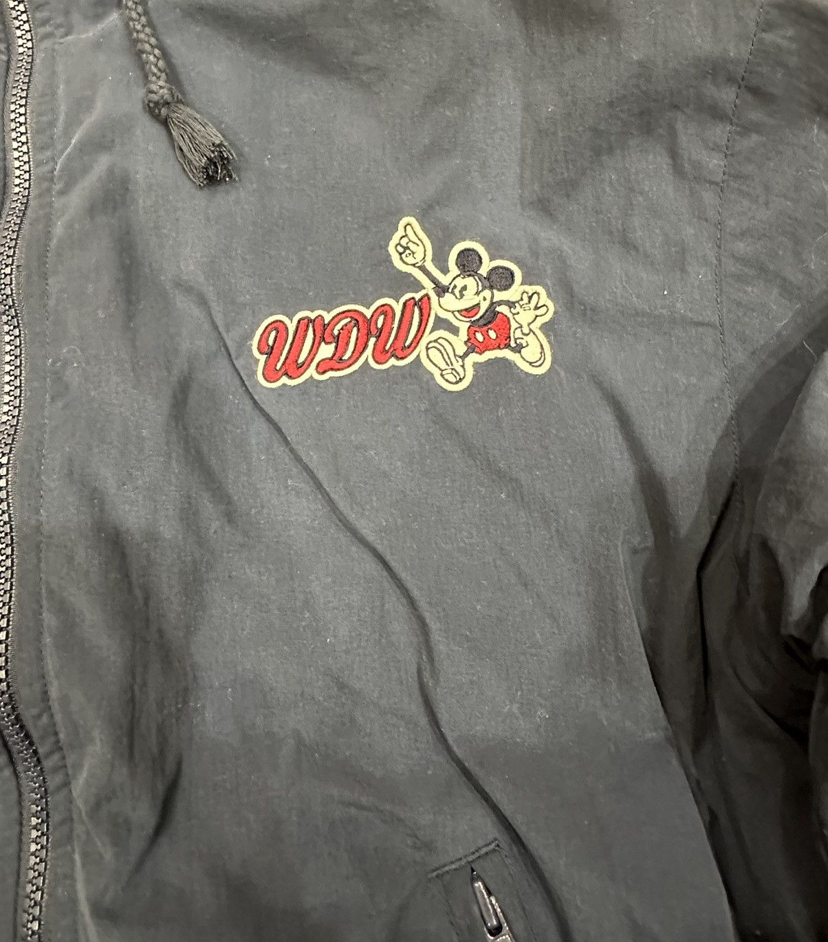 Disney × Vintage × Windbreaker Walt Disney World Men's Jacket Lined ...