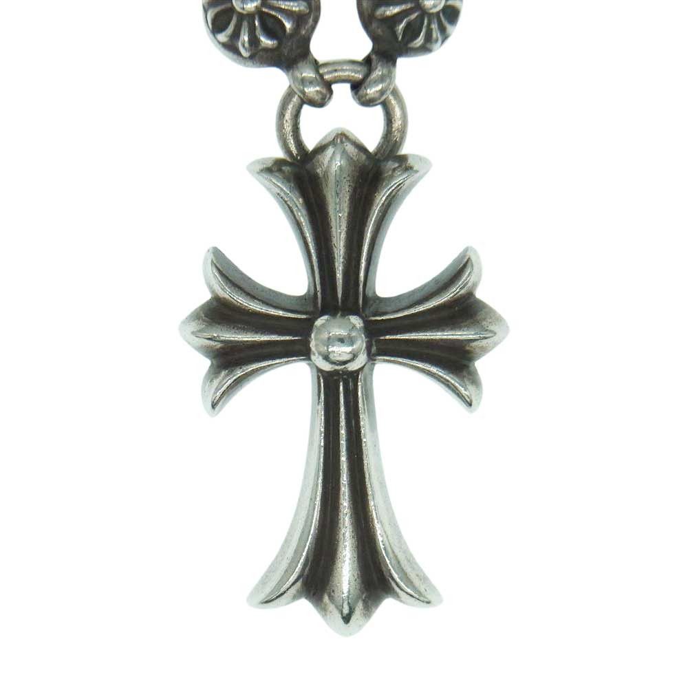 Chrome Hearts Chrome Hearts Cross Ball Chain Cross Necklace - 21.5 Inch ...