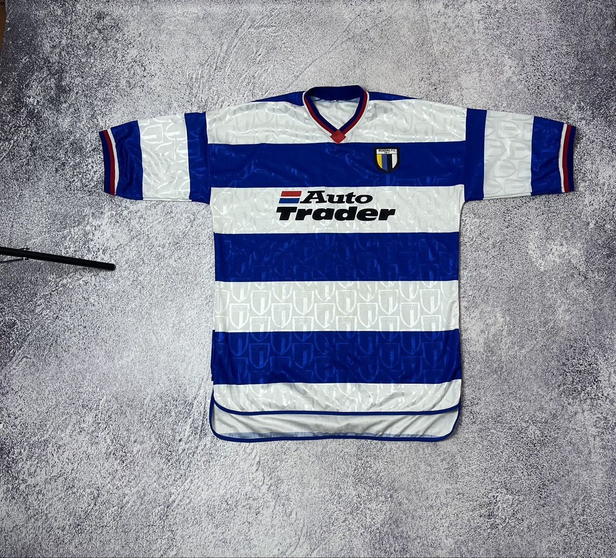 Vintage READING FC ENGLAND 1994/1996 HOME FOOTBALL SHIRT JERSEY VTG ...