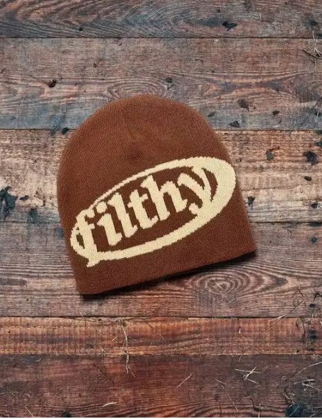 Vintage Beanie hat Filthy pattern | Grailed