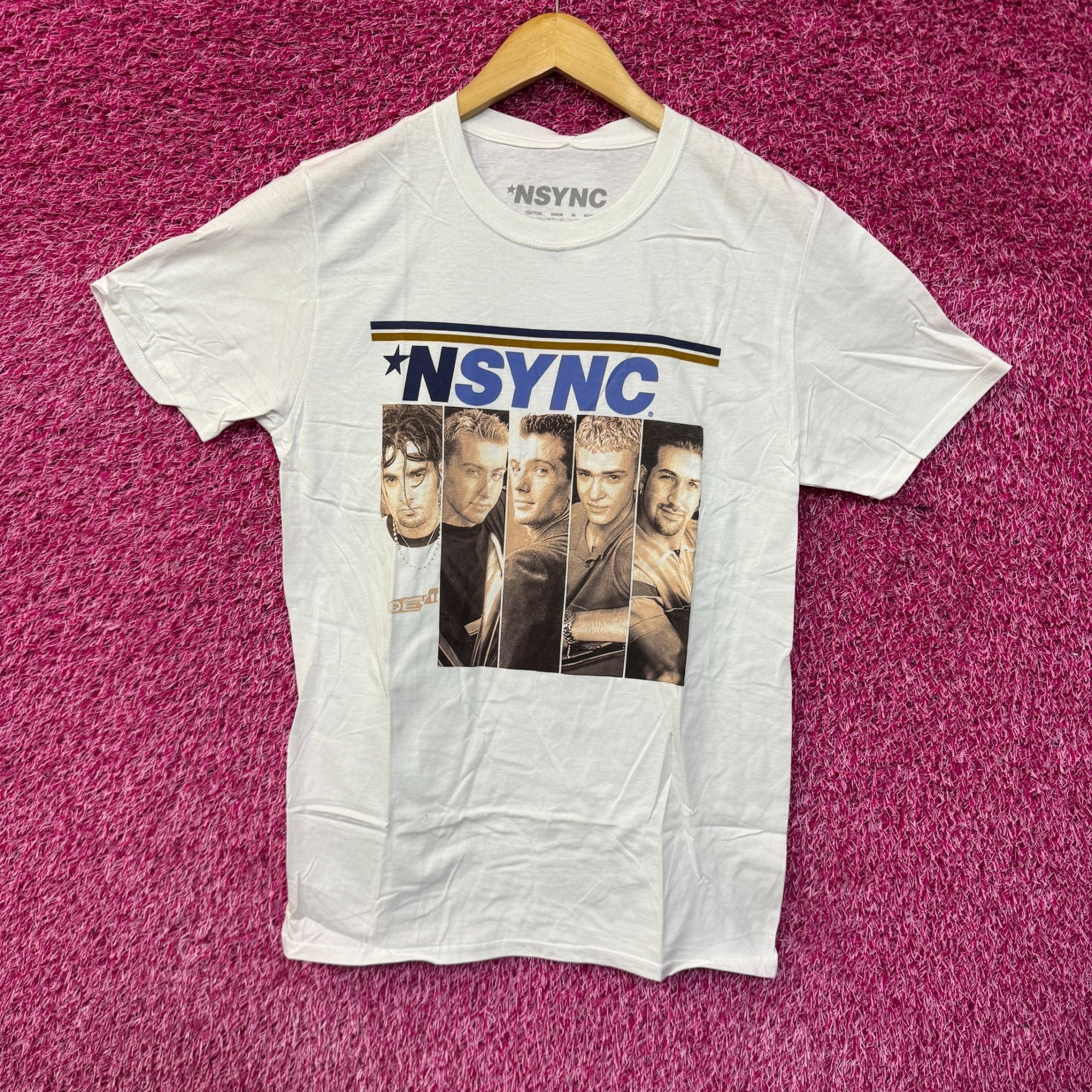 Rare × Streetwear × Tour Tee NSYNC Self-Titled Debut Album Cover Art ...