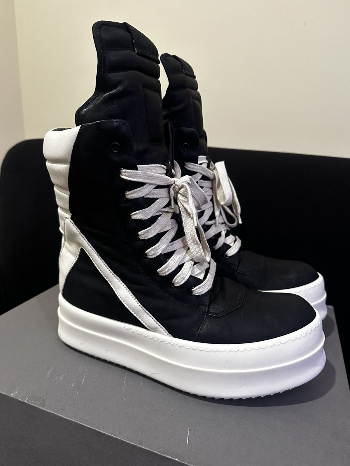 Rick Owens Rick Owens Mega Geobaskets | Grailed