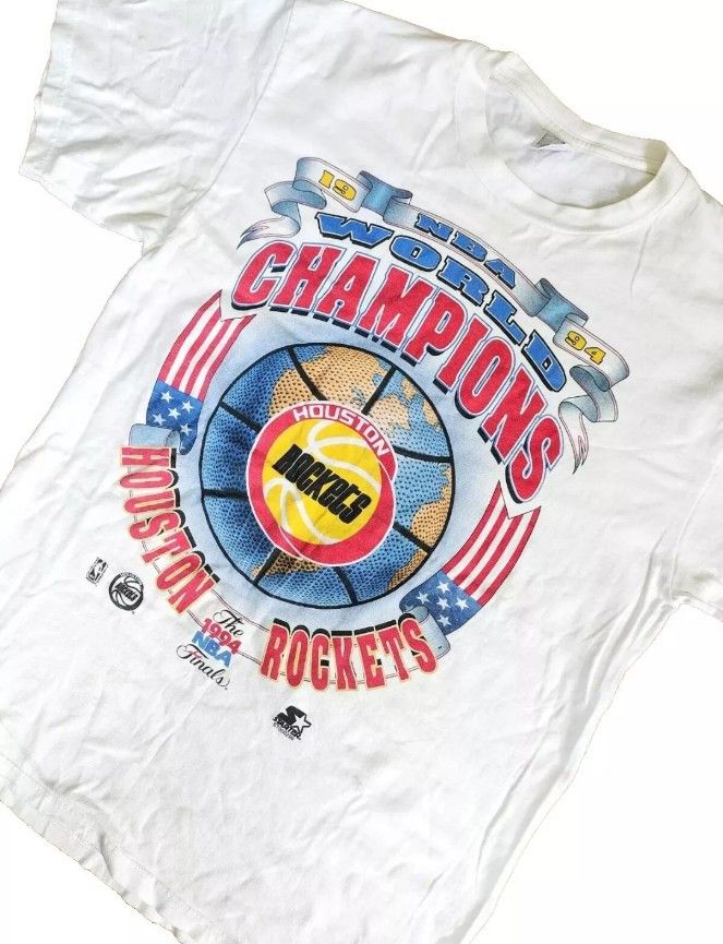 Vintage Vintage Houston Rockets 1994 NBA Finals t-shirt | Grailed