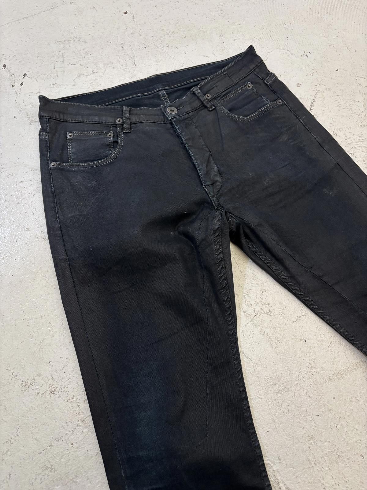 Rick Owens Rick Owens Detroit Cut Waxed Jeans | Grailed
