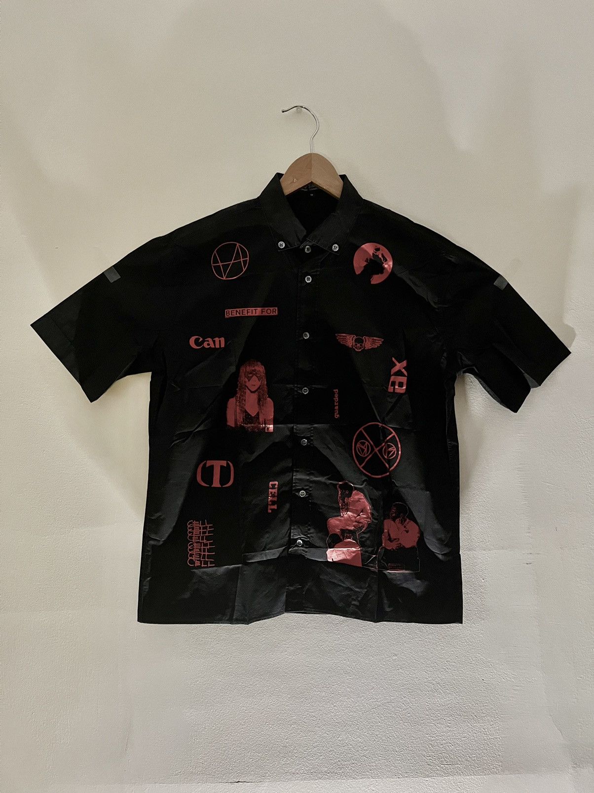Raf Simons × Rough Simmons Raf Simons Consumed Button Up Shirt | Grailed